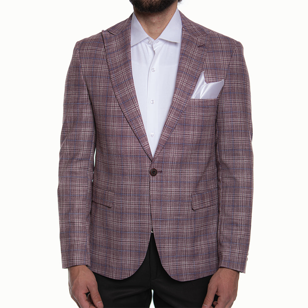 Red Plaid Sport Jacket BP 04 – Avanti Milano Formalwear