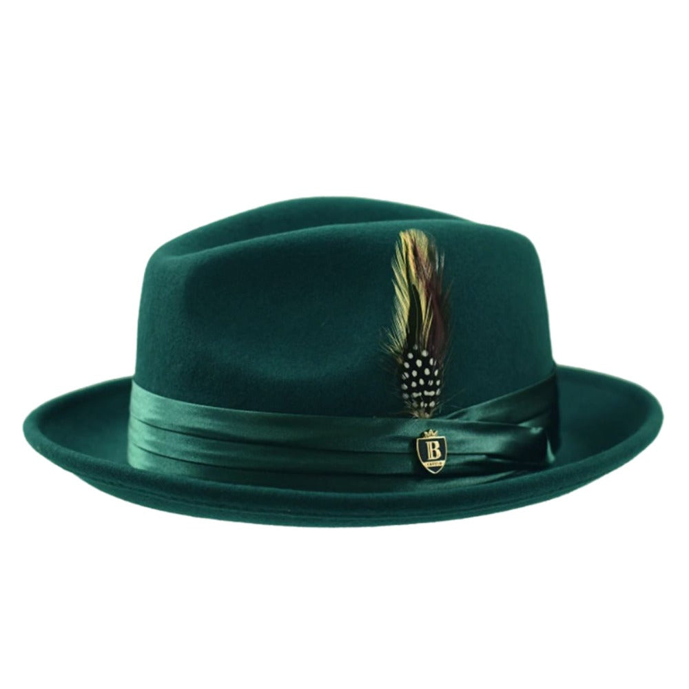 Bruno Capelo Hunter Green Giovanni Collection Hat – Avanti Milano ...